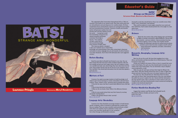 Educator Guide for BATS: Strange and Wonderful - Astra Publishing House