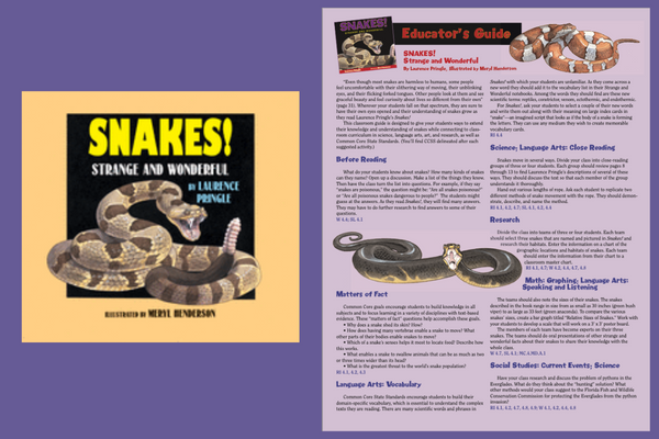 Educator Guide for SNAKES: Strange and Wonderful - Astra Publishing House